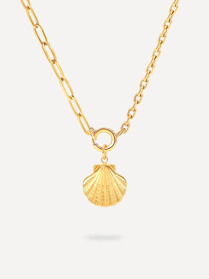 Seashells Kette Gold | ICRUSH